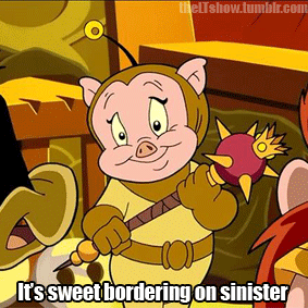 Pig of action duck dodgers looney tunes GIF en GIFER - de Akikora