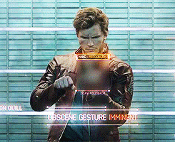 Drax star lord rocket raccoon GIF sur GIFER - par Jum