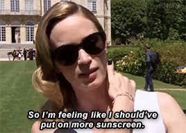 Emily blunt sunscreen paris GIF on GIFER - by Starbrand