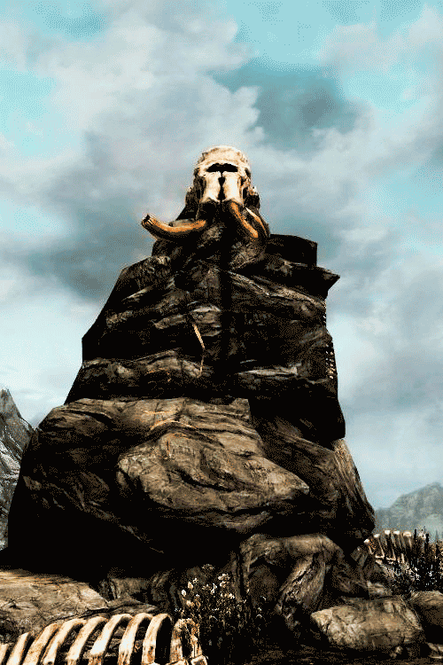Skyrim bones GIF on GIFER - by Nuargas