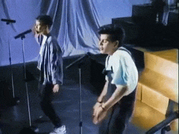 GIF new kids on the block dancing dance - animated GIF on GIFER - by ...