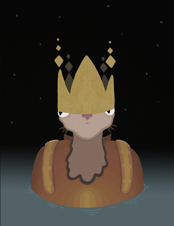 2d animation art cat GIF on GIFER - by Morlurius
