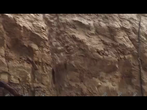 Waterfall rain mud GIF on GIFER - by Vudogis