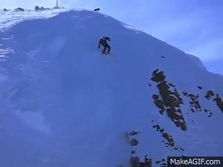 GIF skiing - animated GIF on GIFER - by Anayalhala