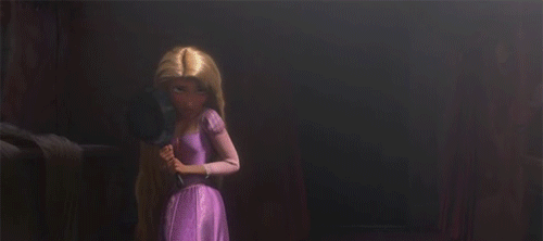 Frying Pan Tangled Gif