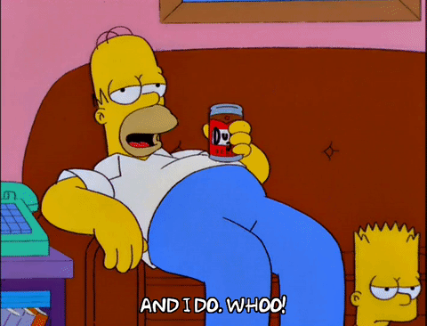 Relaxed homer episode 21 GIF on GIFER - by Felolanim