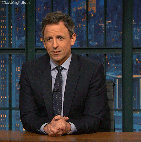 Seth meyers wink gotcha GIF on GIFER - by Delallador