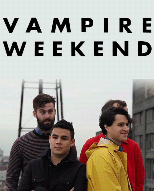 GIF music vampire weekend - animated GIF on GIFER - by Cedred