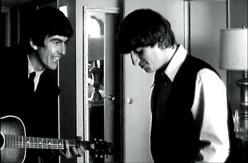 The beatles george harrison ringo starr GIF on GIFER - by Akile