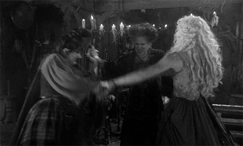 GIF hocus pocus witch dance light - animated GIF on GIFER - by Kazihn