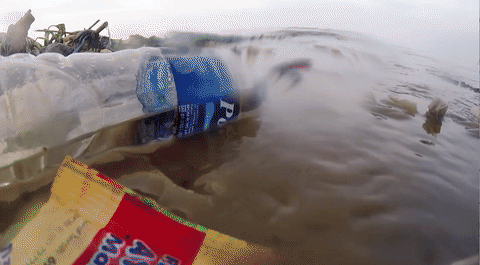 GIF pollution plastic environment - animated GIF on GIFER - by Moogukora