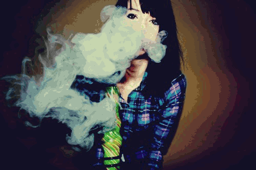 Smoking smoking girl girl GIF on GIFER - by Pe