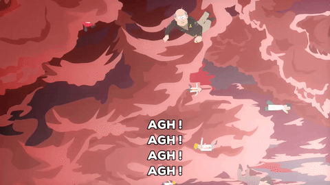 GIF falling eric cartman kyle broflovski - animated GIF on GIFER - by ...