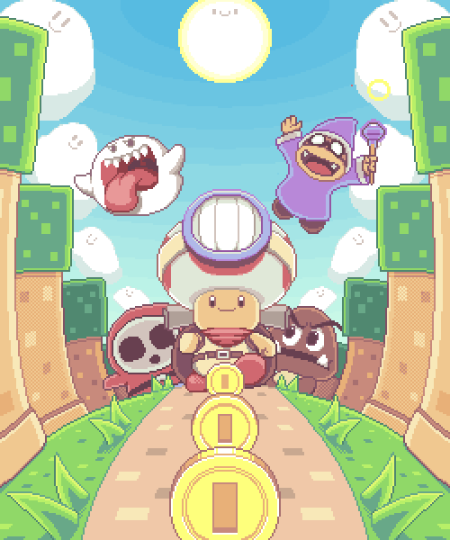 GIF mario captain toad nintendo - animated GIF on GIFER - by Dagrel