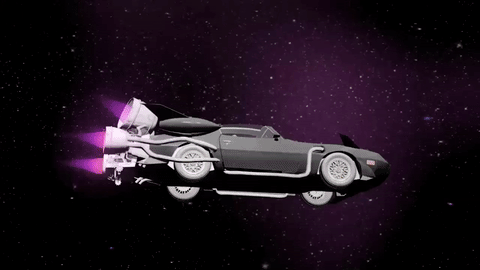 Flying car rocket GIF on GIFER - by Agagar