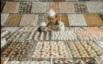 Time to make the donuts dunkin donuts 80s GIF on GIFER - by Shalikelv