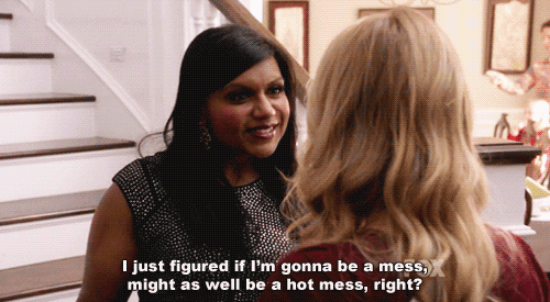 Mindy kaling hot mess GIF on GIFER - by Ygg