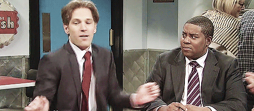 Gif De Paul Rudd En Snl Bill Hader & Paul Rudd Celebrating The