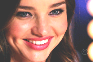 Laughing victorias secret miranda kerr GIF on GIFER - by Zage
