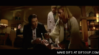 Pulp fiction GIF on GIFER - by Nataxe