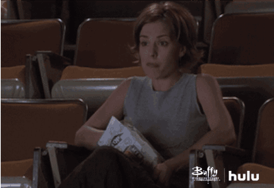 GIF popcorn buffy the vampire slayer hulu - animated GIF on GIFER - by ...
