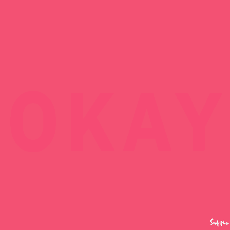 GIF typography pink okay - animated GIF on GIFER - by Chillfury