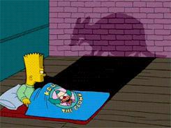 Bart simpson scared GIF on GIFER - by Andromakus