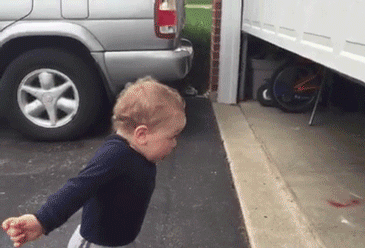 Babygeiten Rennen Gif