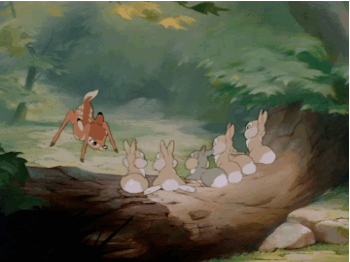 Bambi And Faline Gif