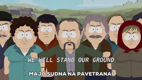 Protesting defending GIF en GIFER - de Thoriel