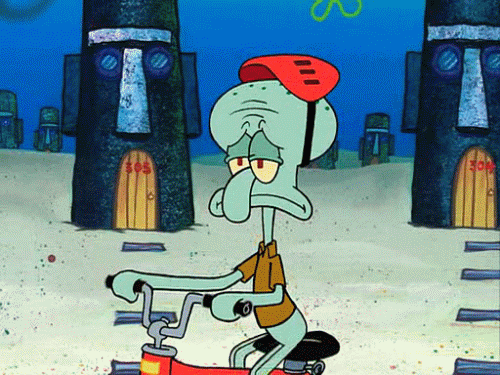Squidward spongebob squarepants frown GIF on GIFER - by Steelwing