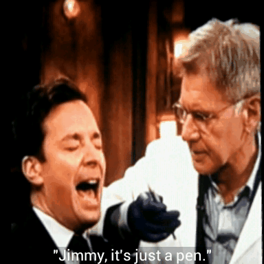 Ear piercing harrison ford earrings GIF on GIFER - by Kabei