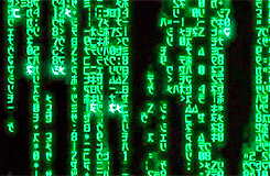 The matrix art design GIF on GIFER - by Cerelune