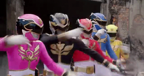 Megaforce power rangers lol GIF on GIFER - by Mazuramar