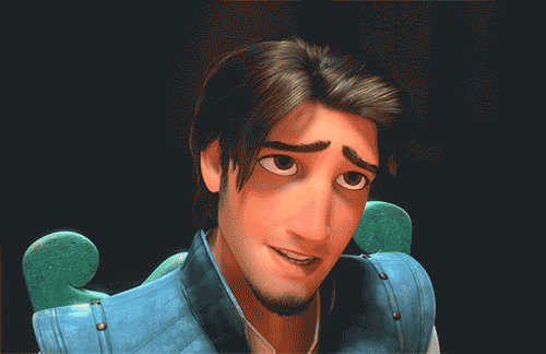 Flyn smile tangled GIF on GIFER - by Grarin
