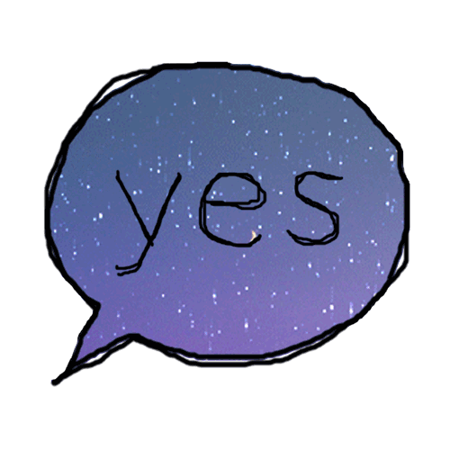 Yes typography GIF on GIFER - by Mosius
