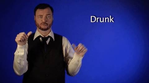 Sign language drunk sign with robert GIF on GIFER - by Bloodbeard