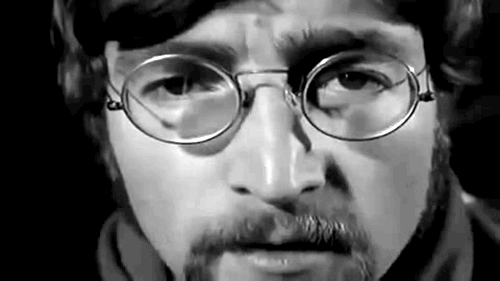 GIF strawberry fields forever john lennon music - animated GIF on GIFER ...