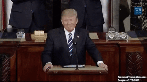 GIF trump donald trump joint session - animated GIF on GIFER - by Mavewield
