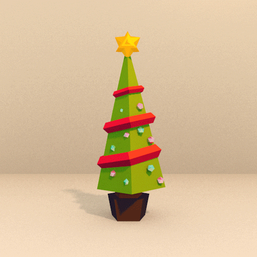 Christmas xmas geometry GIF on GIFER - by Grarim