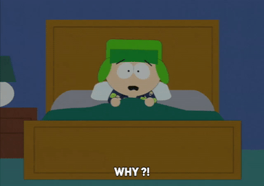 Scared kyle broflovski shocked GIF on GIFER - by Ghoswyn