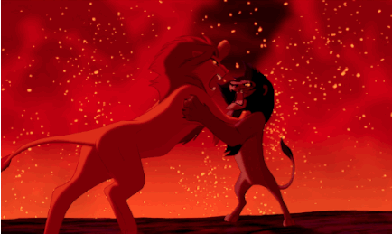 The lion king fight disney GIF on GIFER - by Dalafyn