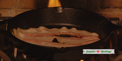 Fire bacon roasting GIF on GIFER - by Faegore
