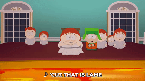 Eric cartman kyle broflovski singing GIF on GIFER - by Munibor