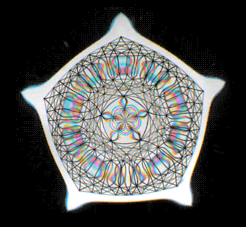 Trippy pentagram geometry GIF on GIFER - by Landahuginn