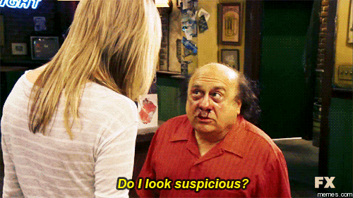 Suspicious GIF on GIFER - by Fauzshura