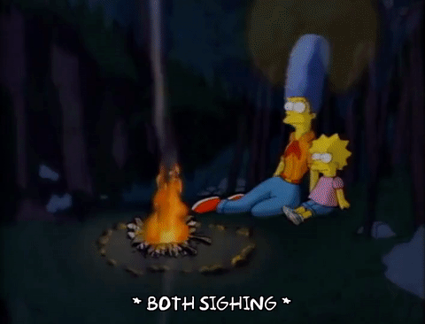 Campfire marge simpson GIF on GIFER - by Mizragore
