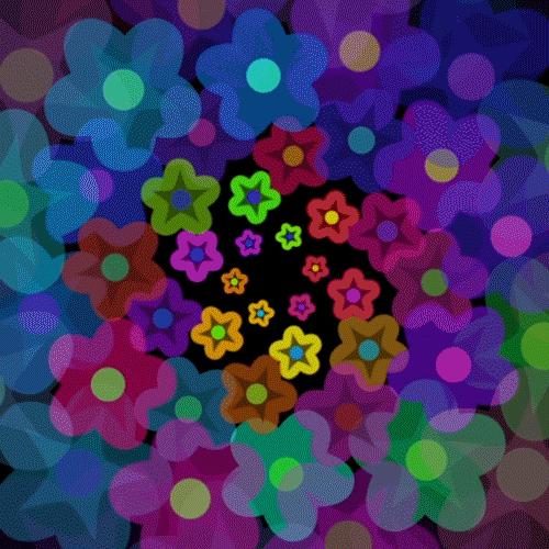 GIF design geometry mandala - animated GIF on GIFER - by Goldenfont