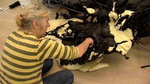 Art mixed media sculpture GIF on GIFER - by Vudozil