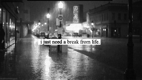 Black and white sad life GIF on GIFER - by Gok